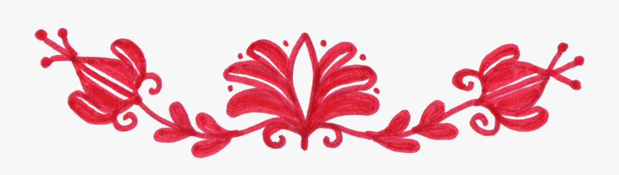 Divider Clipart Flower - Text Divider Clipart Floral , Free Transparent ...