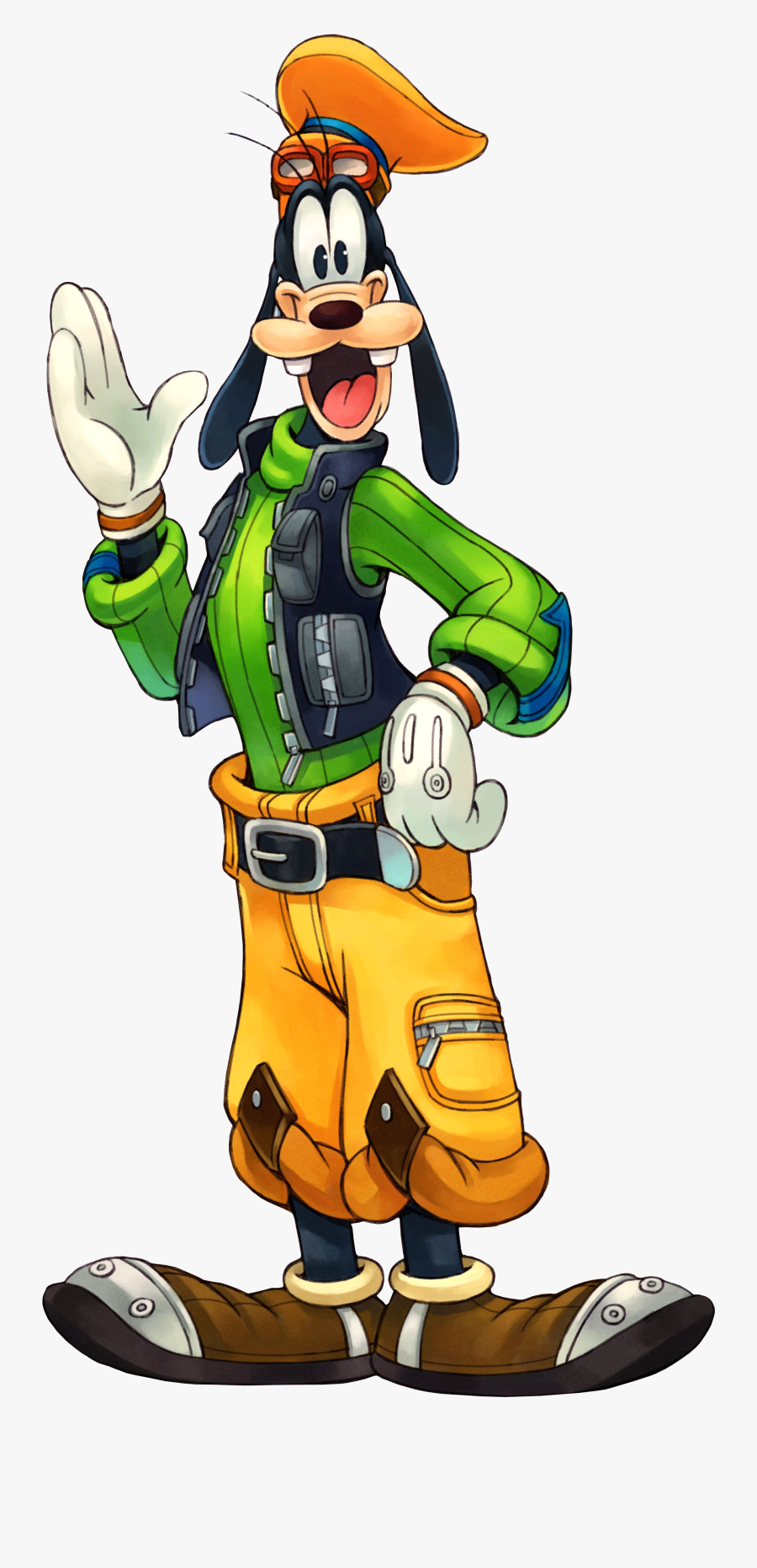 Goofy Kingdom Hearts Face , Free Transparent Clipart - ClipartKey