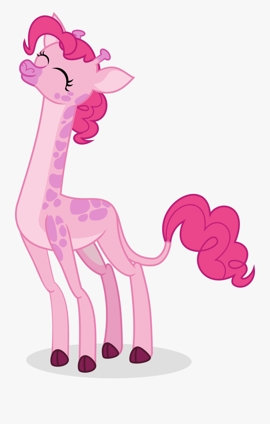 Eyes Clipart Giraffe - My Little Pony Giraffe , Free Transparent ...