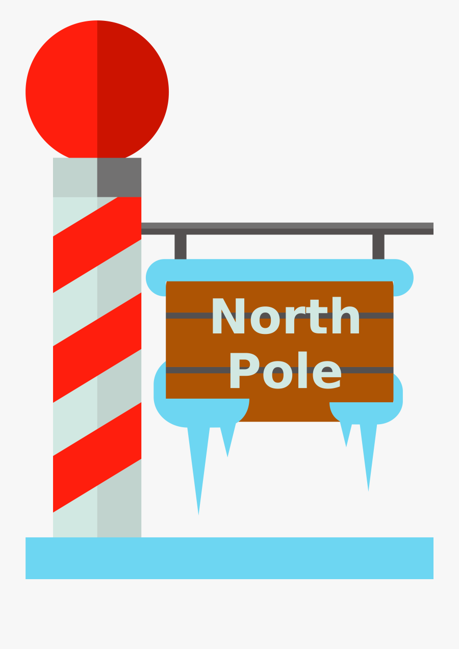 Transparent North Pole Clipart - North Pole Cartoon Png , Free ...
