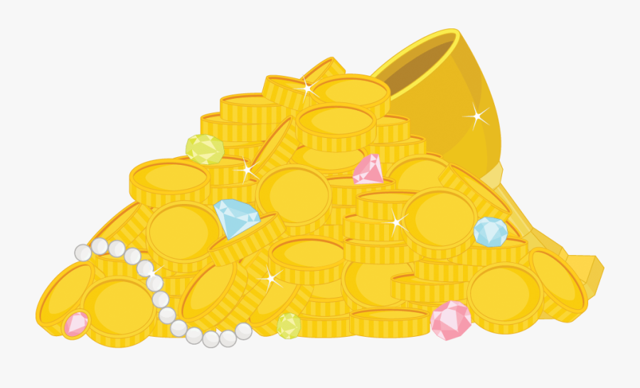 Cartoon Gold Treasure Png , Free Transparent Clipart - ClipartKey