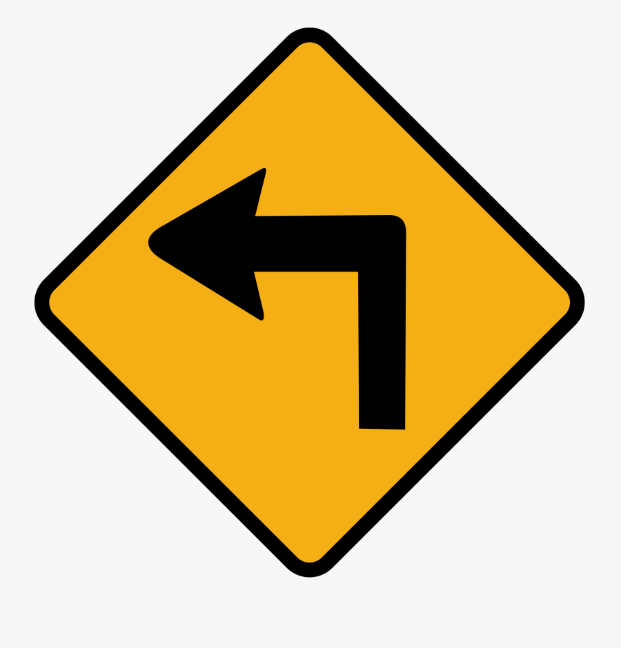 Road Sign Png Clipart Best - Turn Left Sign Cartoon , Free Transparent ...