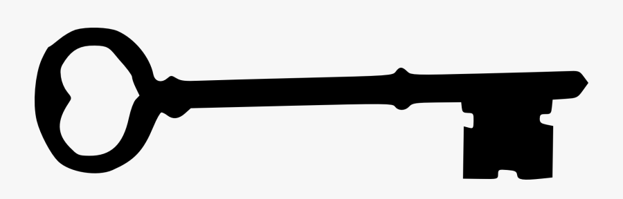 Skeleton Key Silhouette Png , Free Transparent Clipart - ClipartKey