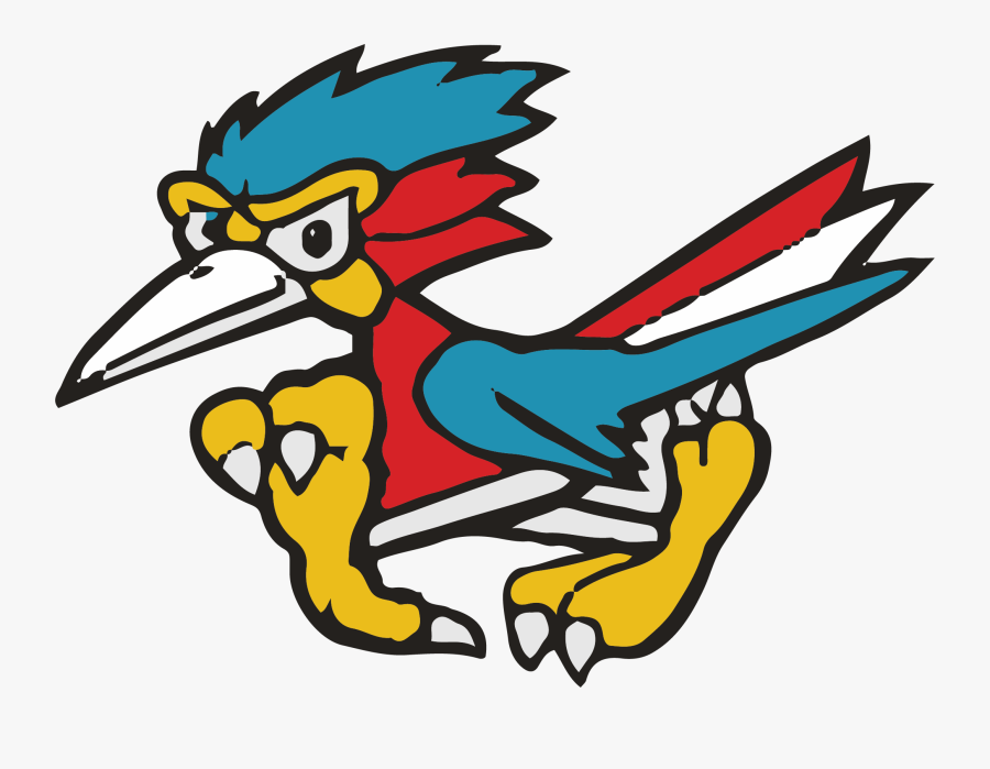 Roadrunner Mascot Embroidery Design Clipart , Png Download - Cartoon ...