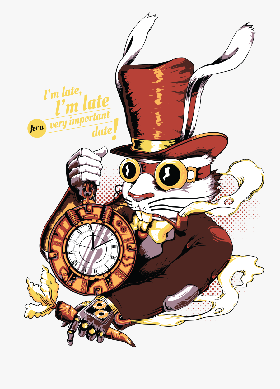 The Steampunk White Rabbit - Steampunk Alice In Wonderland Rabbit ...