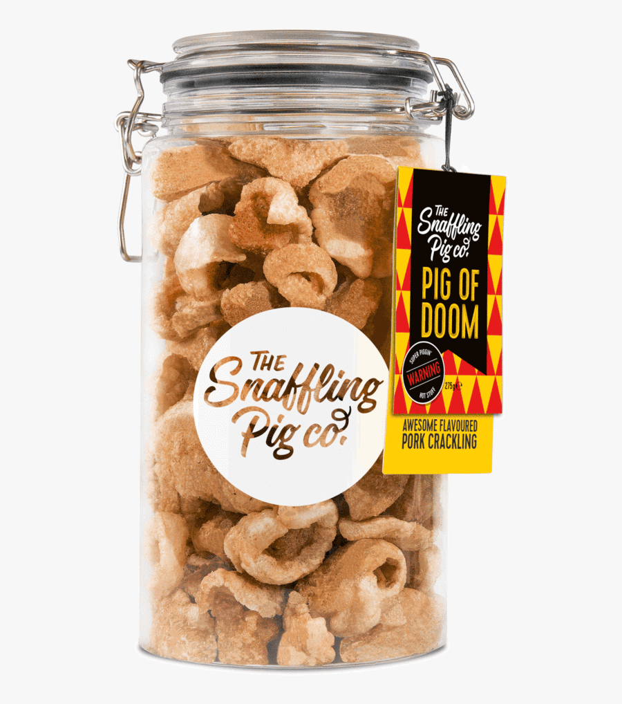 Clip Art Pig Of Doom Gifting - Snaffling Pig Pork Scratchings , Free ...