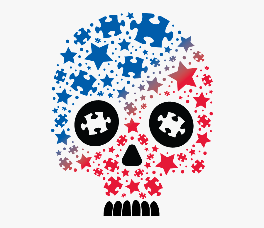 Autism Clothing Aidan Inspired - Skull , Free Transparent Clipart ...