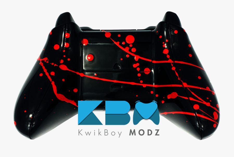 Black Blood Splatter Xbox One Controller - Kwikboy Modz , Free ...