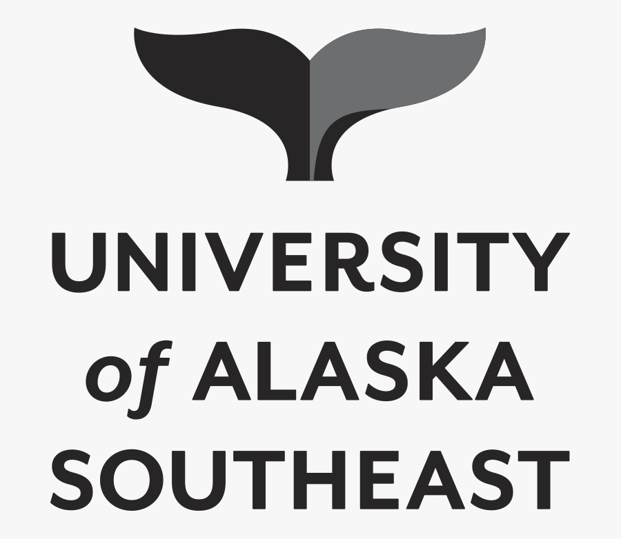 Uas Vertical Logo With Whale Tail In Black And White , Free Transparent ...