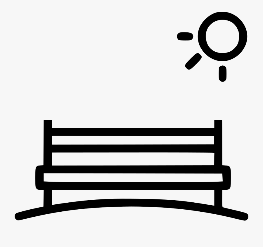 Transparent Park Bench Clipart - Bench Icon Png , Free Transparent ...