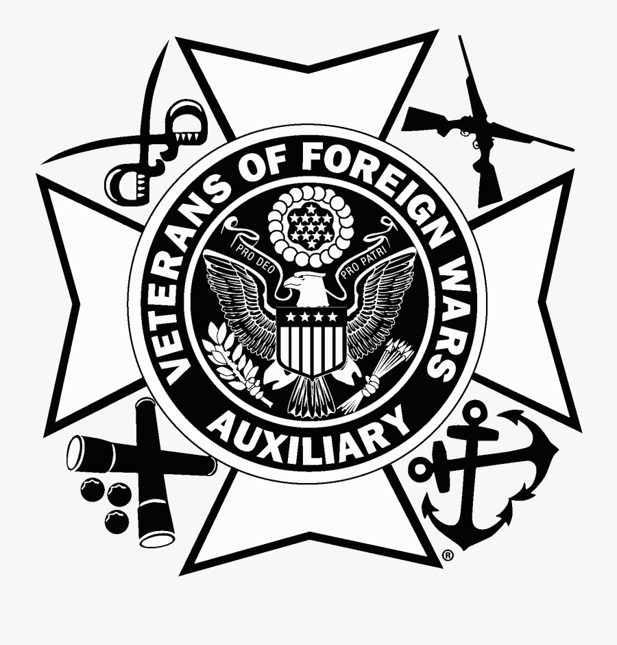 Transparent Vfw Logo Png - Vector Vfw Auxiliary Logo , Free Transparent ...