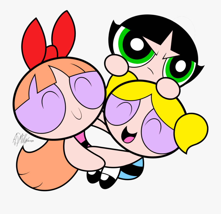 Powerpuff Girls Group Hug , Free Transparent Clipart - ClipartKey