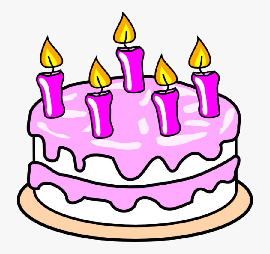 Pink Birthday Cake Clip Art , Free Transparent Clipart - ClipartKey