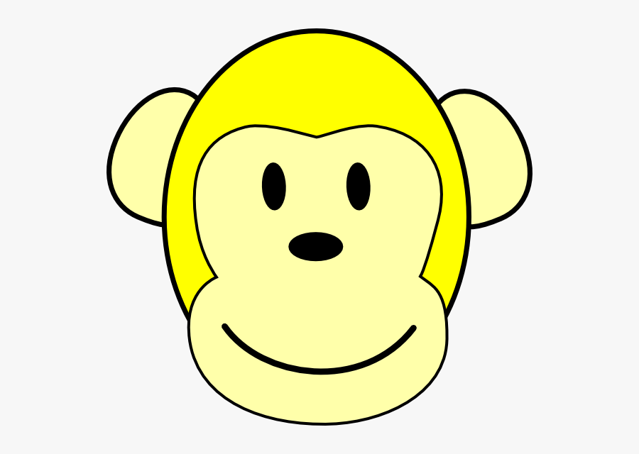Yellow Monkey Clip Art At Clker - Yellow Monkey Clipart , Free ...