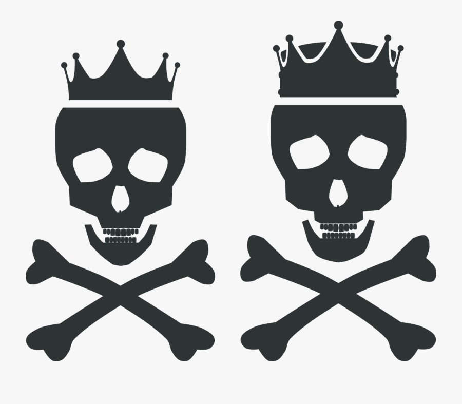 Skull Clipart Queen - Skull And Crossbones Pdf , Free Transparent ...