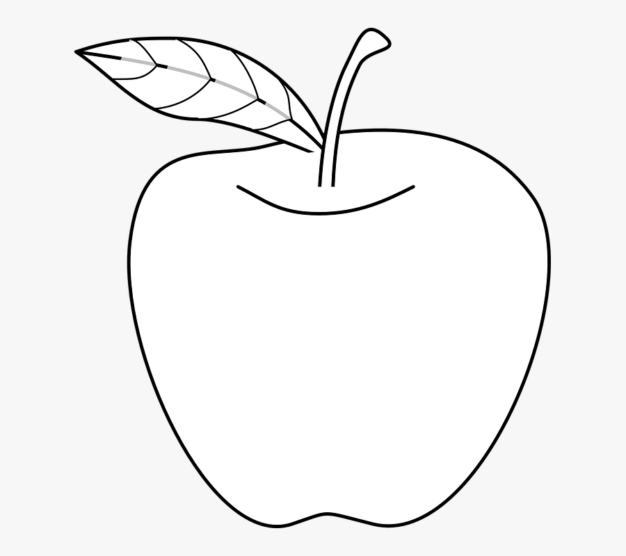 Apple Outline , Free Transparent Clipart - ClipartKey