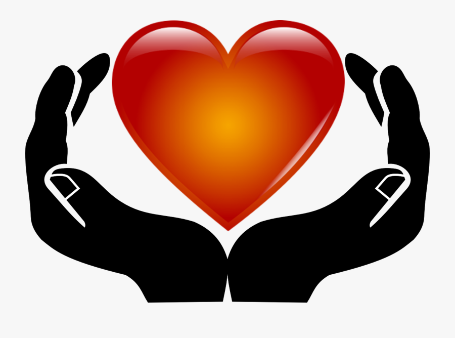 Heart In Hand Clipart - Open Hands Clip Art , Free Transparent Clipart ...