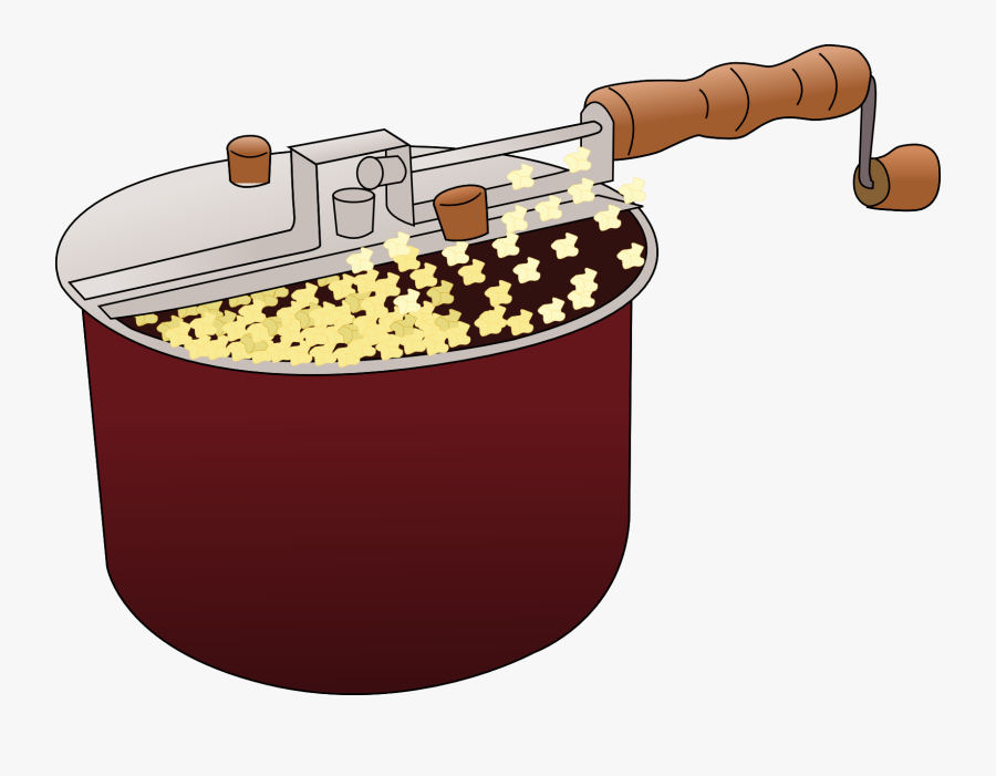 Clip Art Popper Free Red Clip - Popcorn Popper Clipart , Free ...