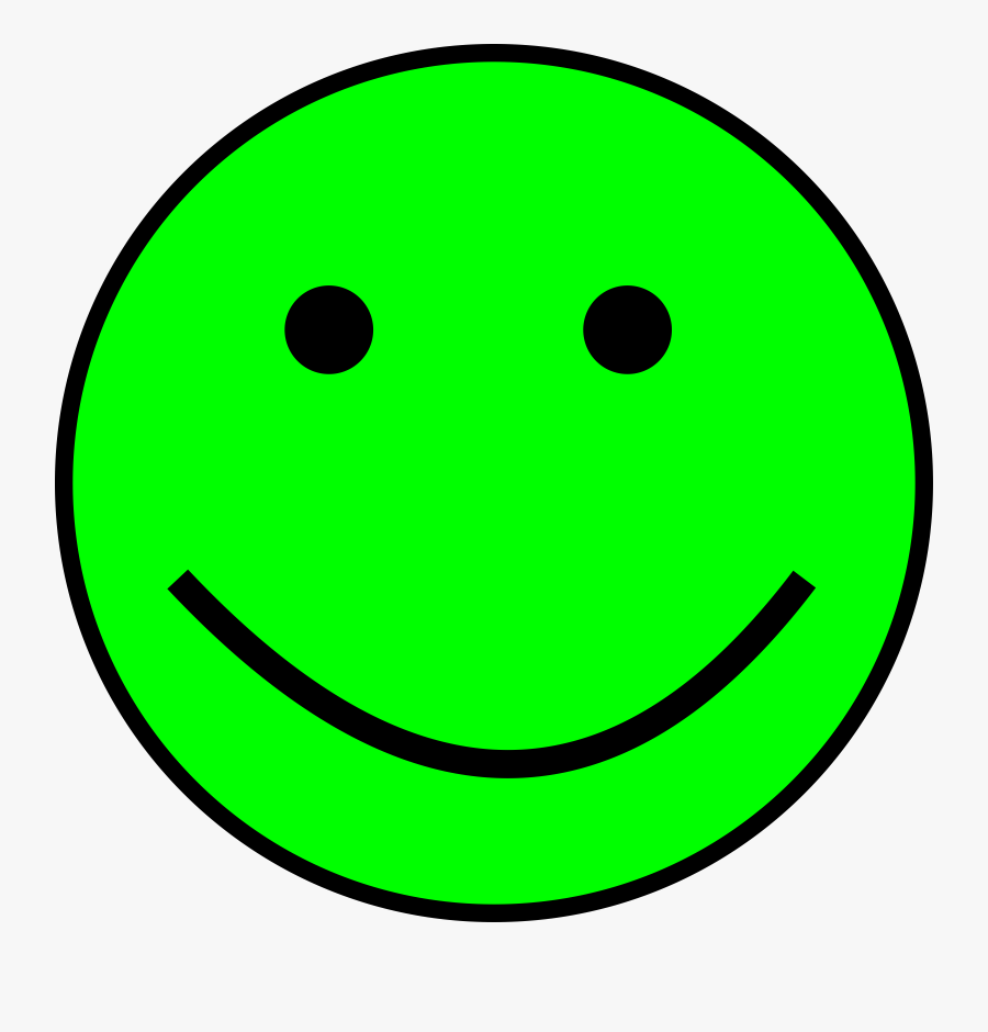 Green Happy Face Clipart , Free Transparent Clipart - ClipartKey