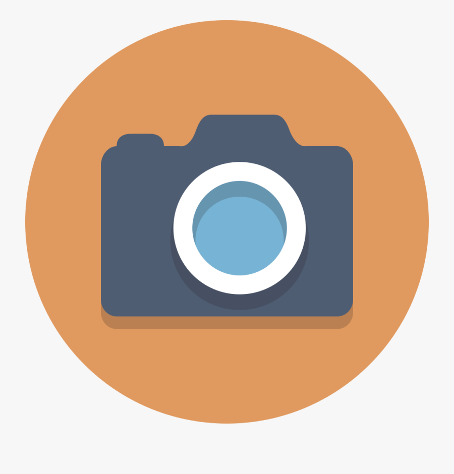 Camera Clipart Svg - Camera Icon Circle Png , Free Transparent Clipart ...