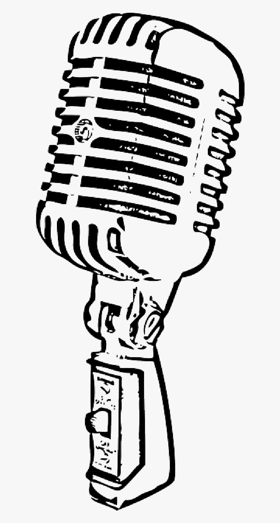 Microphone Clipart Cute Pencil And In Color Microphone - Microphone ...