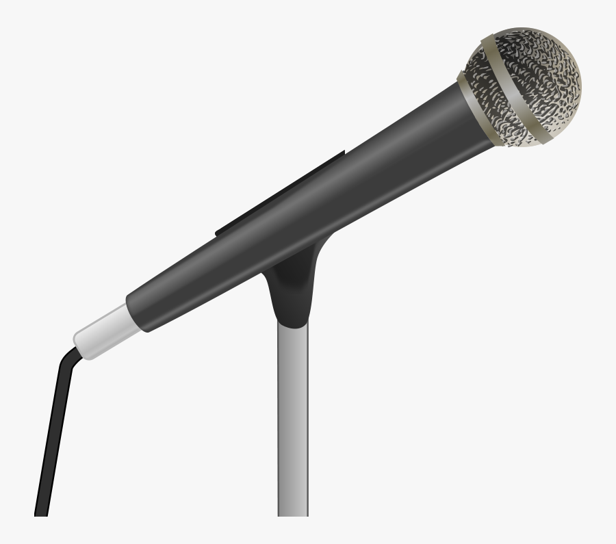 Microphone - Transparent Background Mic Stand , Free Transparent ...