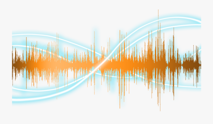 Audio Wave Png Clipart Wave Sound - Orange Sound Waves Transparent ...