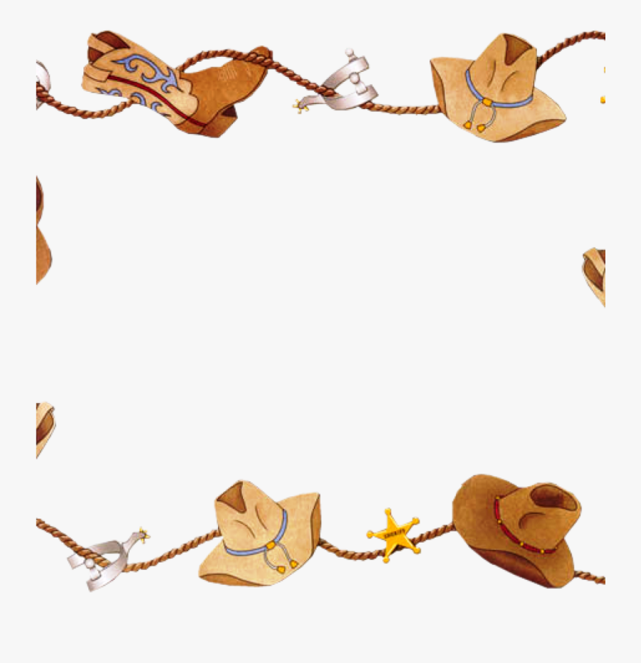 Free Cowboy Clipart Santa Clipart - Cowboy Border , Free Transparent ...