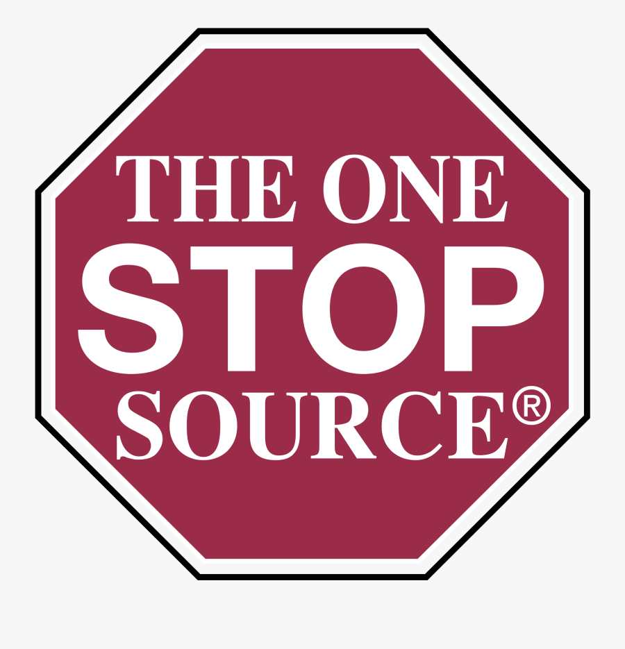 Clipart Royalty Free Library The One Source Logo - Stop Sign , Free ...