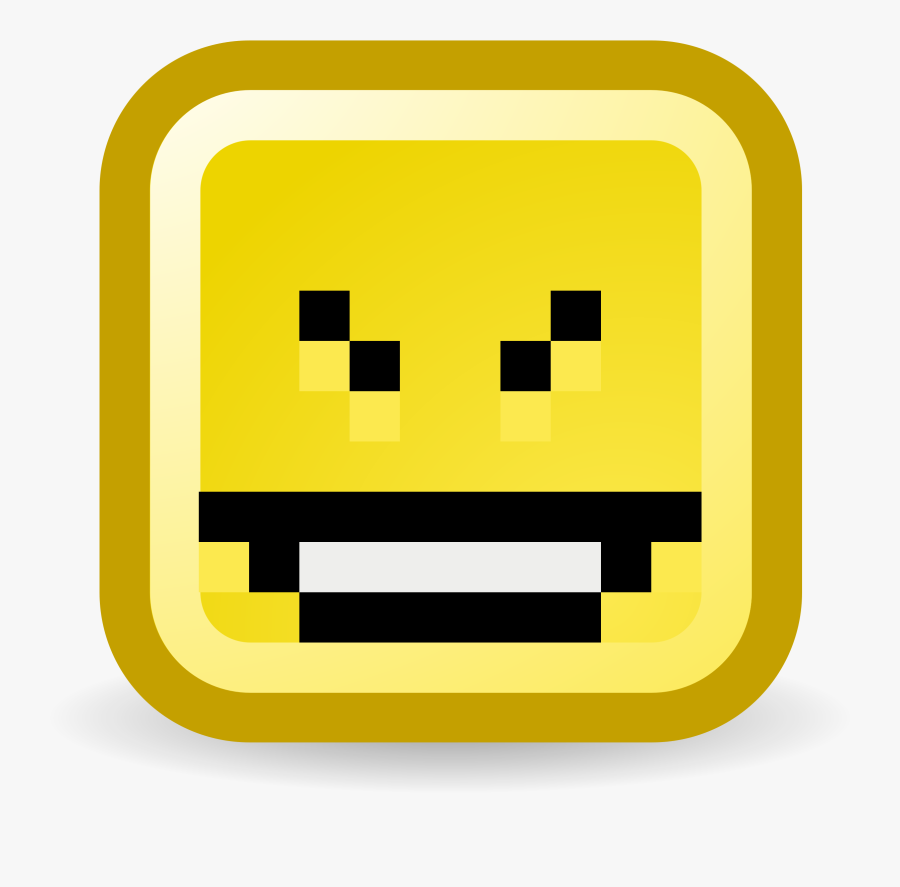 Smilie Clip Art Download - Evil Grin Pixel , Free Transparent Clipart ...