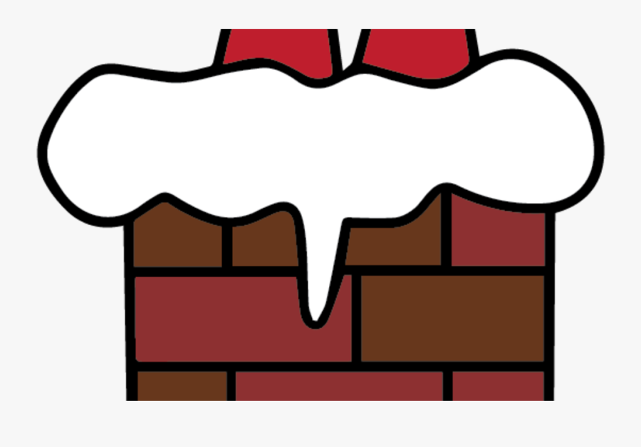 Santa In Chimney Clipart - Uzugara