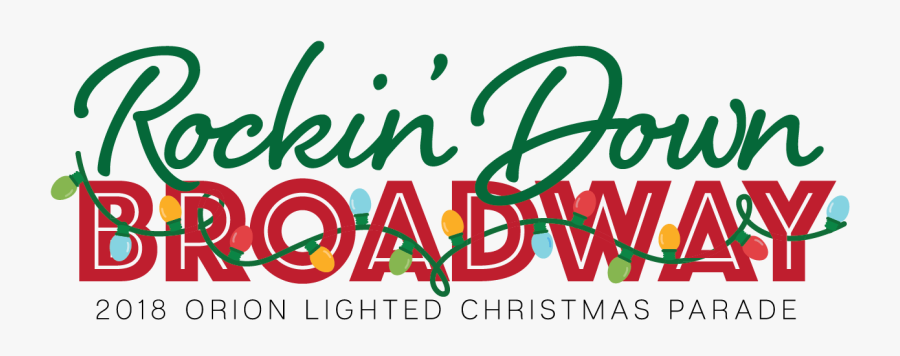 Holiday Lighted Parade - Graphic Design , Free Transparent Clipart ...