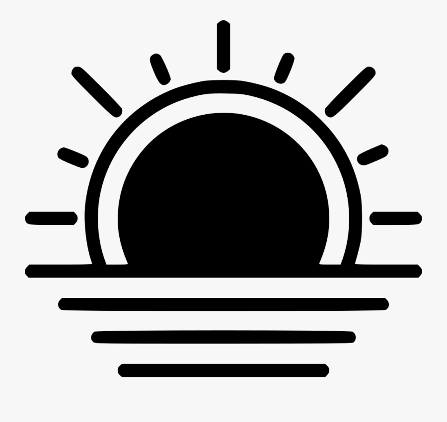 Sunset - Sunset Icon Png Transparent , Free Transparent Clipart ...