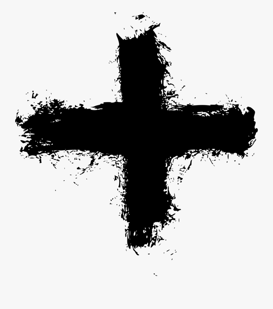 Clip Art Christian Grunge - Transparent Background Plus Sign Gif , Free ...