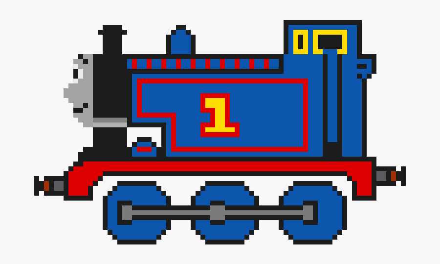 Pixel Art Thomas The Train , Free Transparent Clipart - ClipartKey