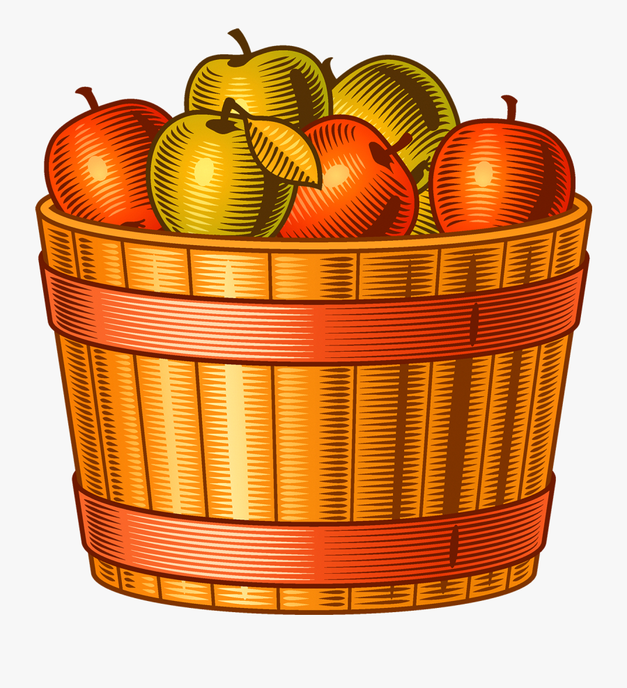 Autumn Adobe Illustrator Apple Clipart , Png Download - Basket Of ...