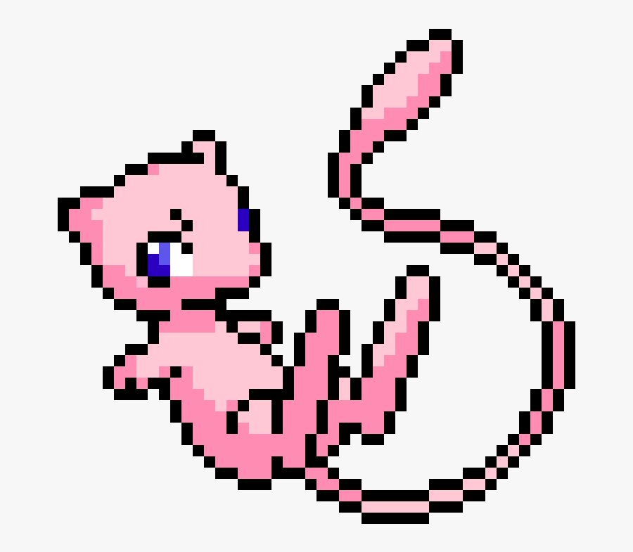 Pixel Mew By Eri Tchi , Free Transparent Clipart - ClipartKey