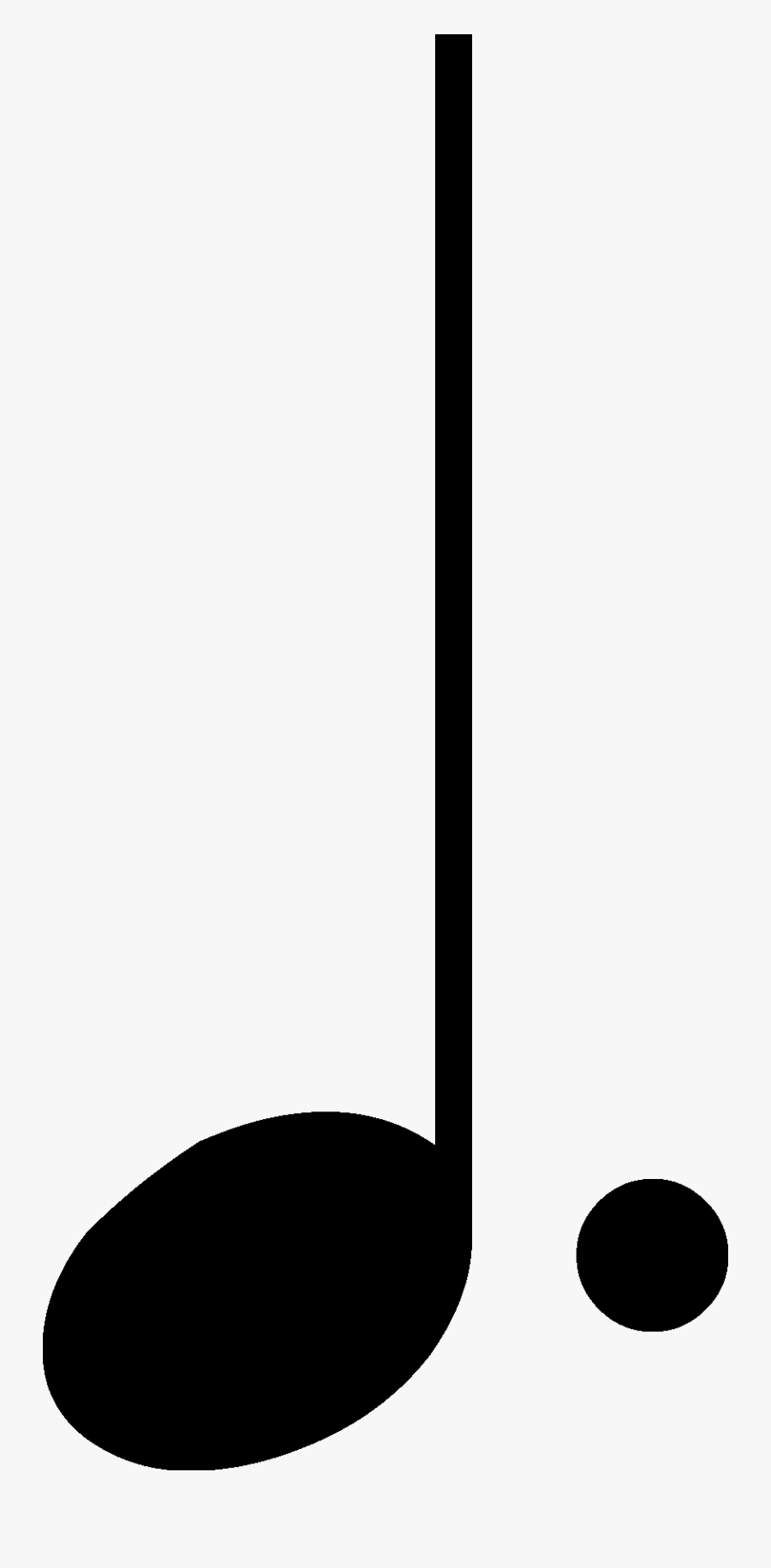 Clipart Music Quarter Note - Transparent Background Quarter Note , Free ...