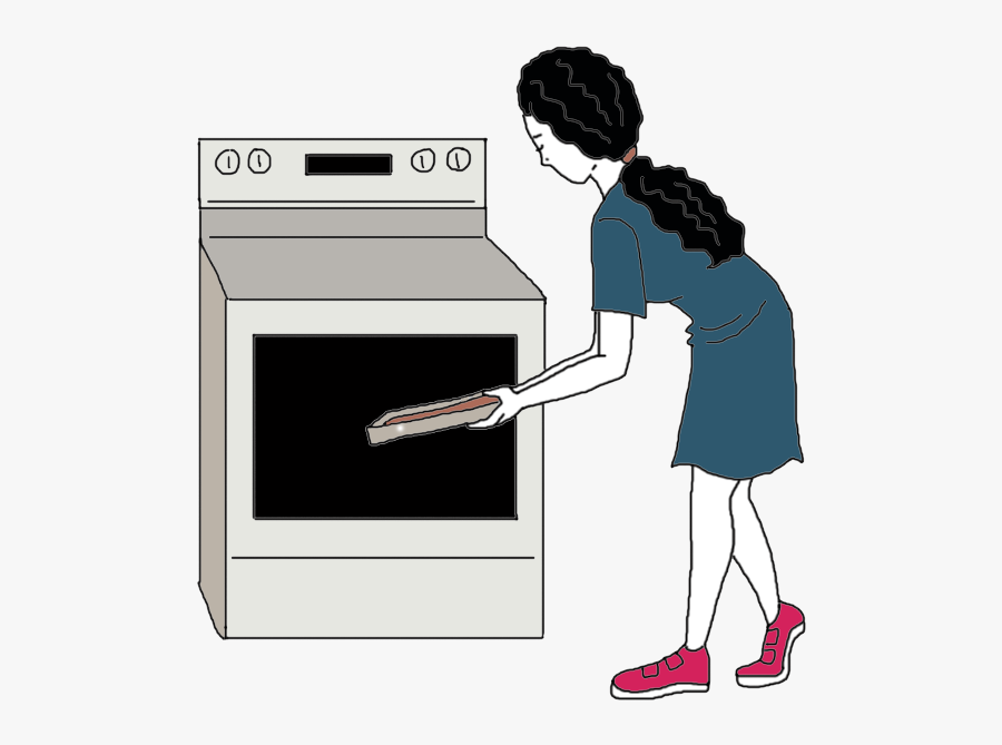Oven - Somebody Putting Something In Oven , Free Transparent Clipart ...