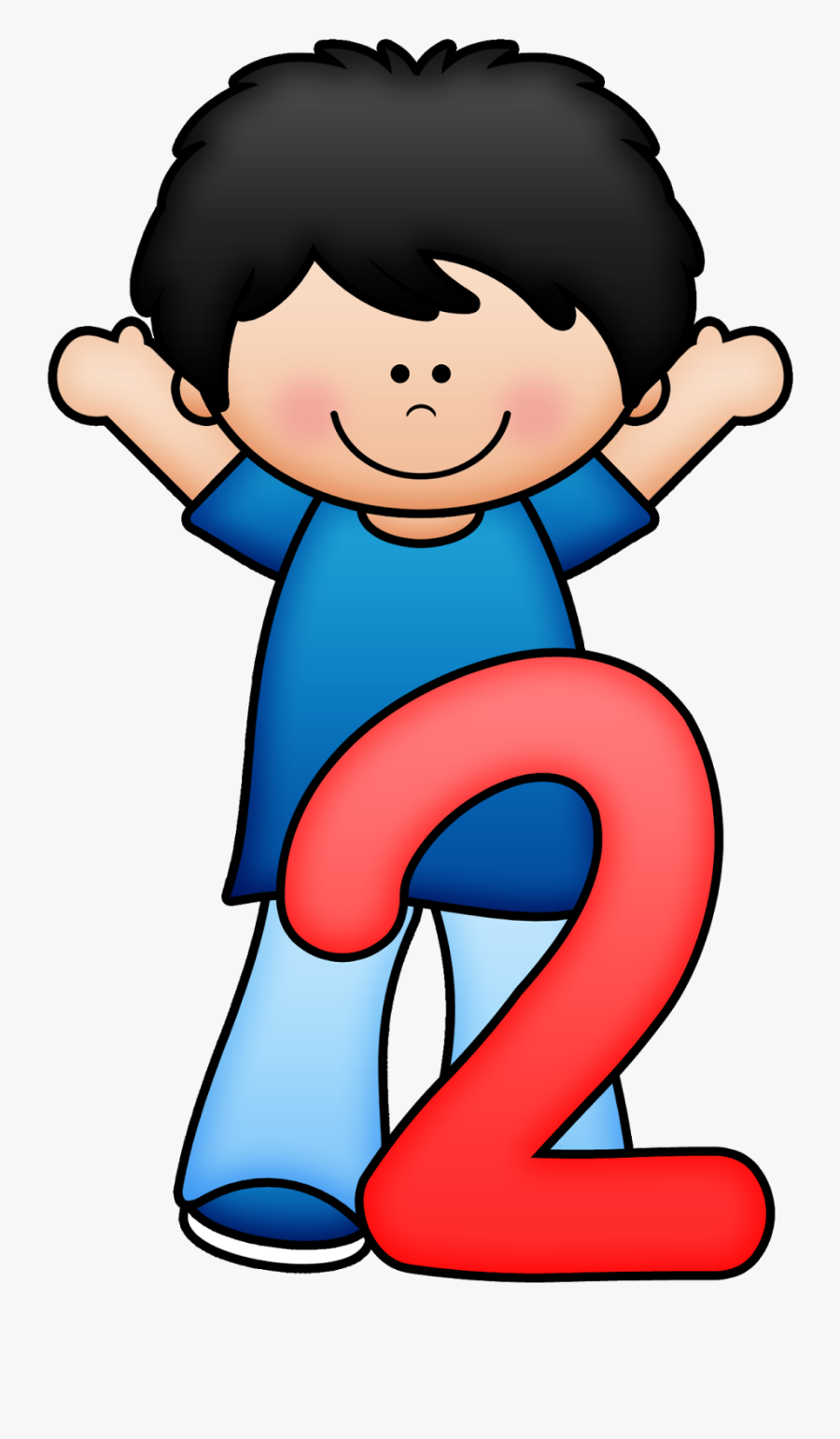 Grades Clipart Abc - Melonheadz Niños Con Numeros , Free Transparent ...