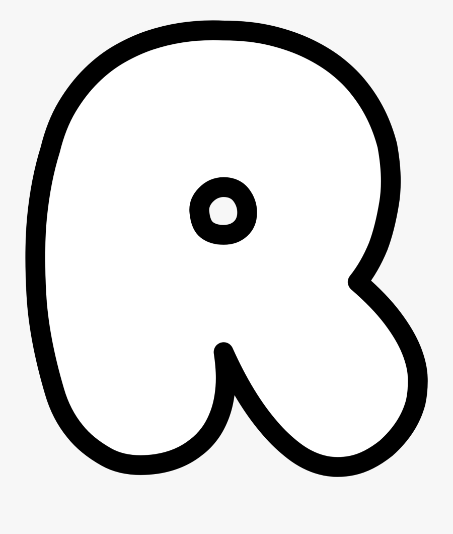 Transparent Bubble Letter R Free Transparent Clipart ClipartKey