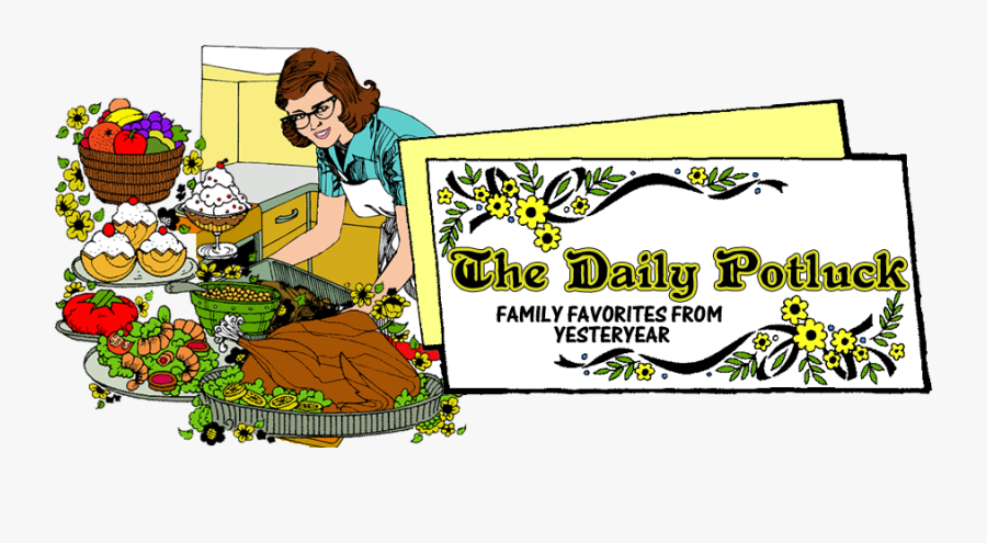 The Daily Potluck - Cartoon , Free Transparent Clipart - ClipartKey