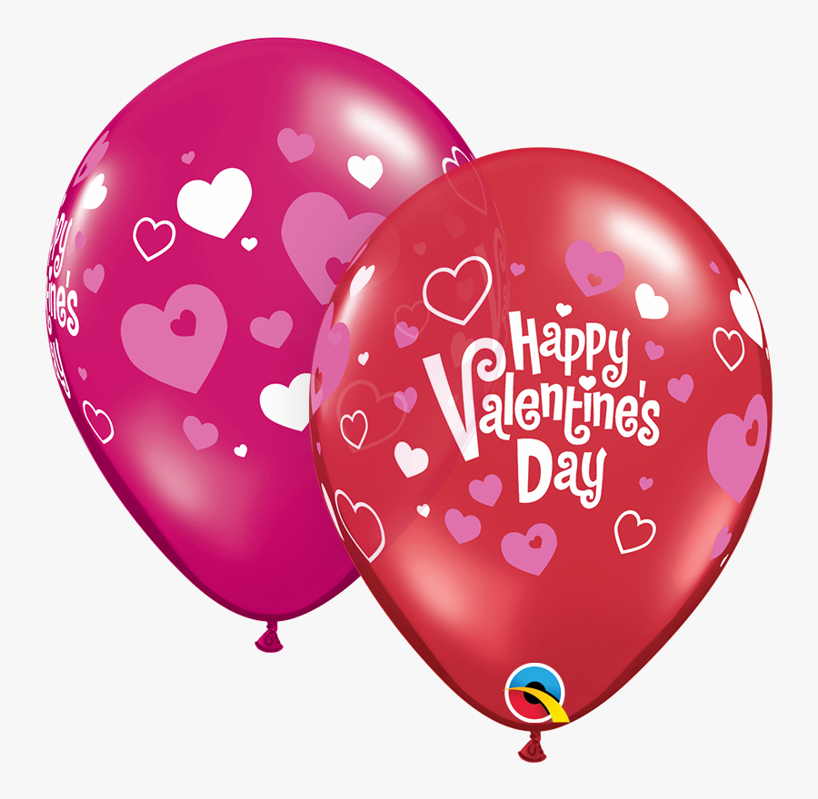 Latex Valentines Day Balloon , Free Transparent Clipart - ClipartKey