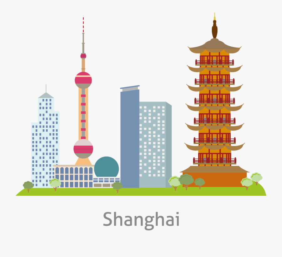 Shanghai Tower Clipart Png , Png Download - Shanghai Png , Free ...