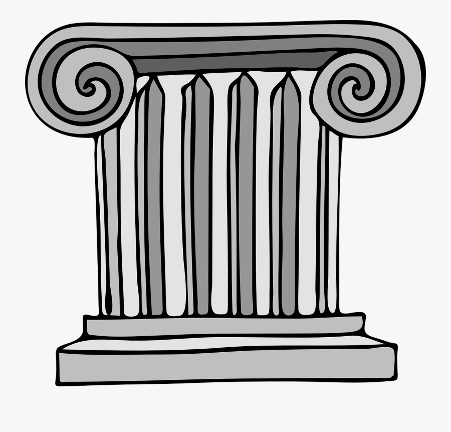 Free Vector Short Pillar Clip Art - Roman Columns Clip Art , Free ...