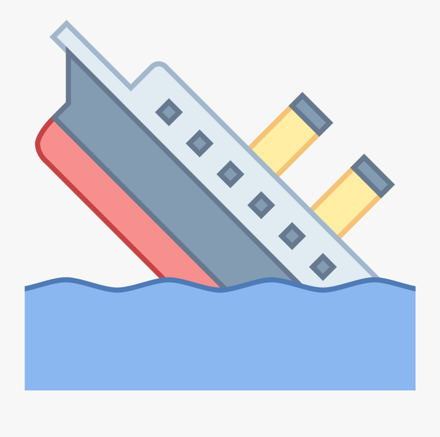 Titanic Clipart Sunk - Titanic Sinking Clipart , Free Transparent ...