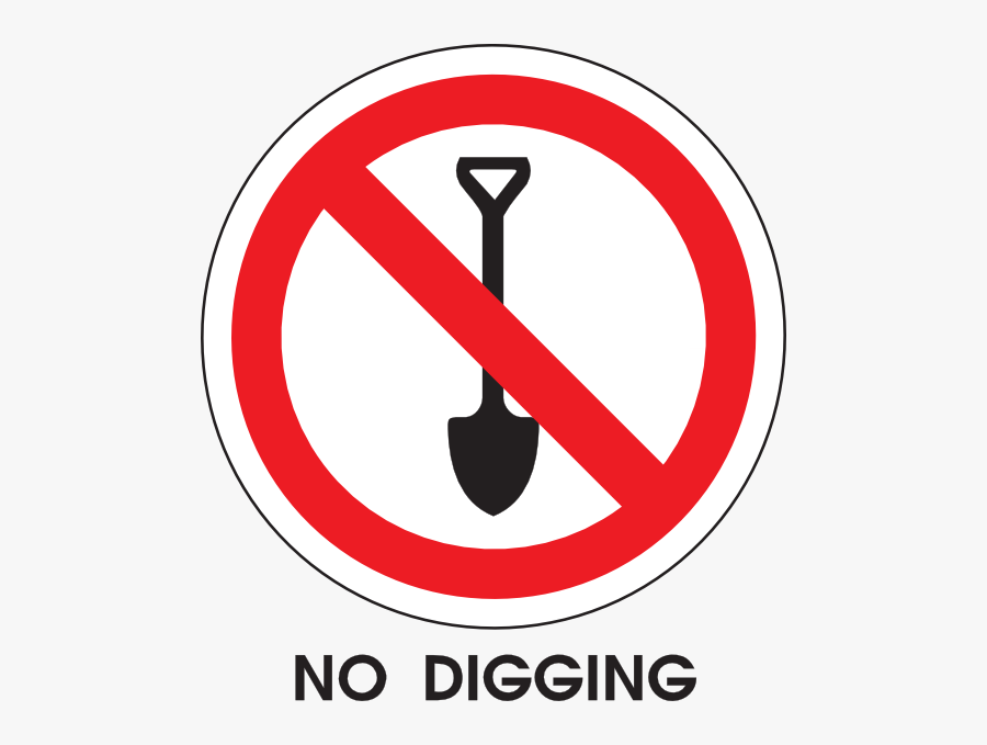 No Digging , Free Transparent Clipart - ClipartKey