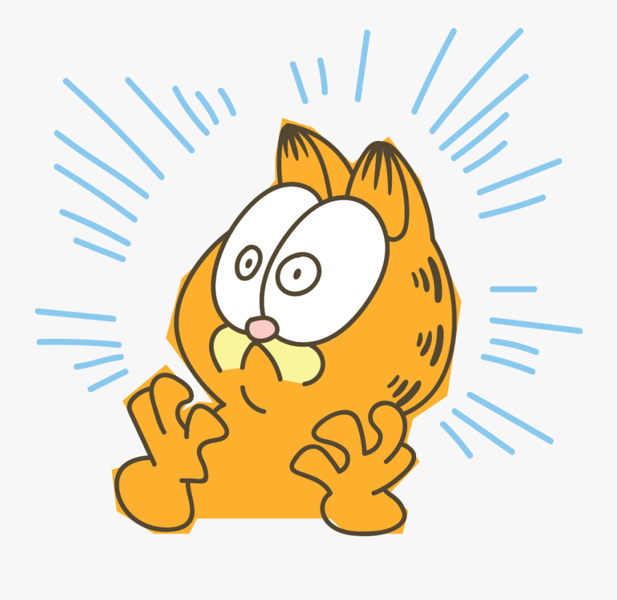 Transparent Line Sticker Png - Garfield Png , Free Transparent Clipart ...