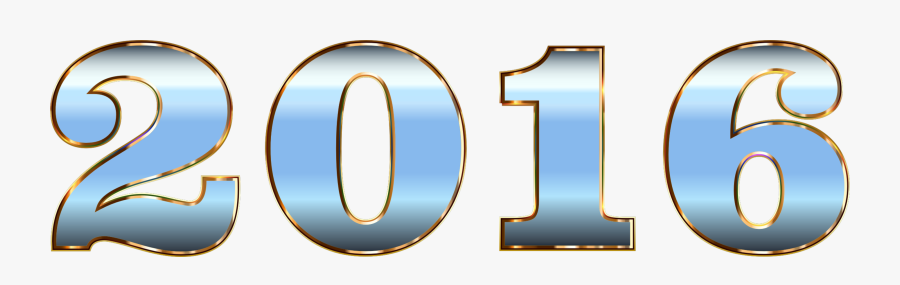 Clipart 2016 Typography 12 - 2016 Blue Png , Free Transparent Clipart ...