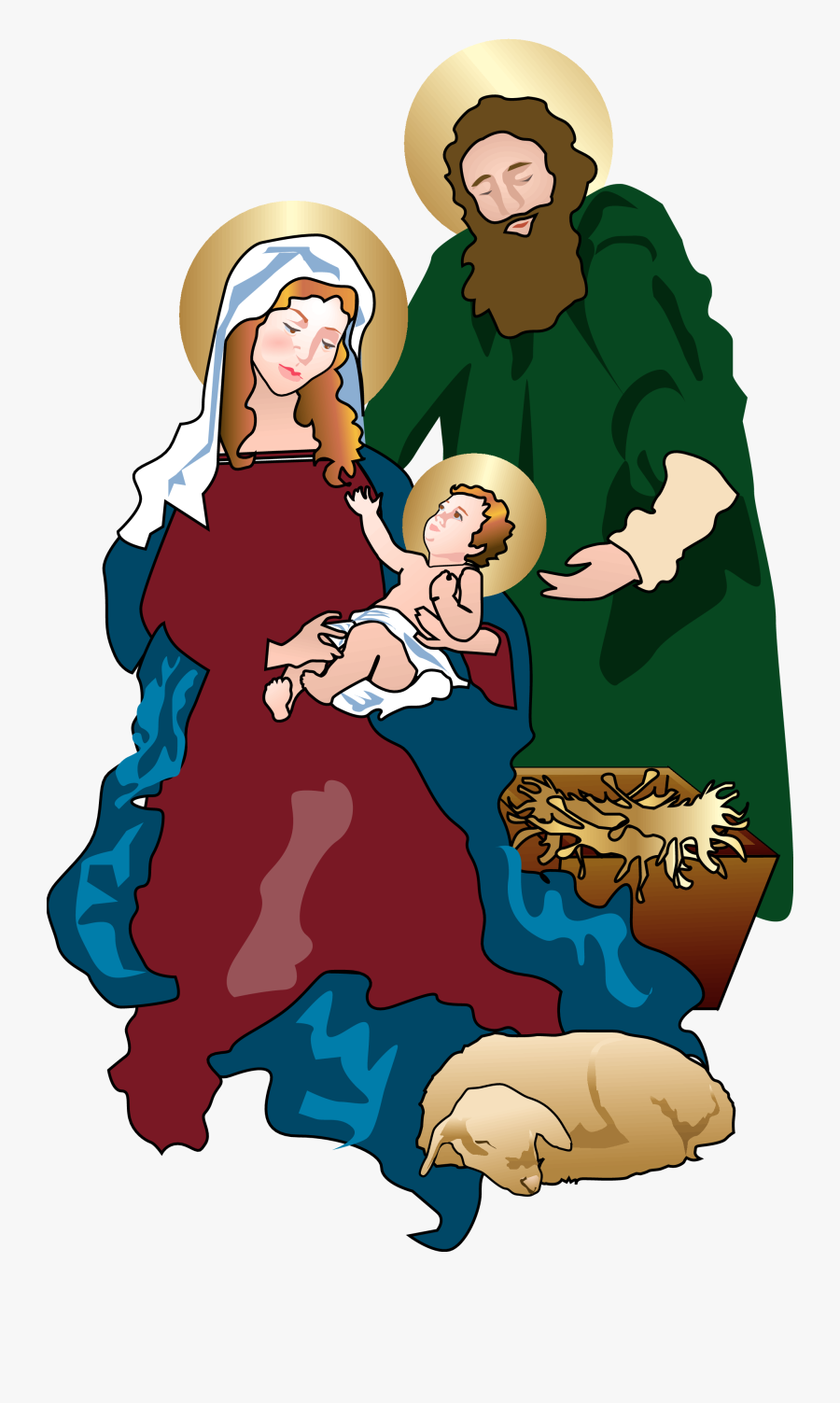 Holy Family Christmas Clipart , Free Transparent Clipart - ClipartKey
